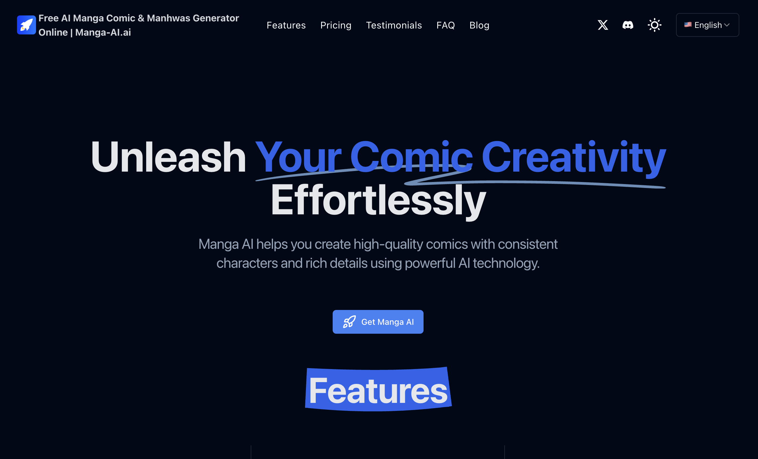 Free AI Manga Comic & Manhwas Generator Online | Manga-AI.ai